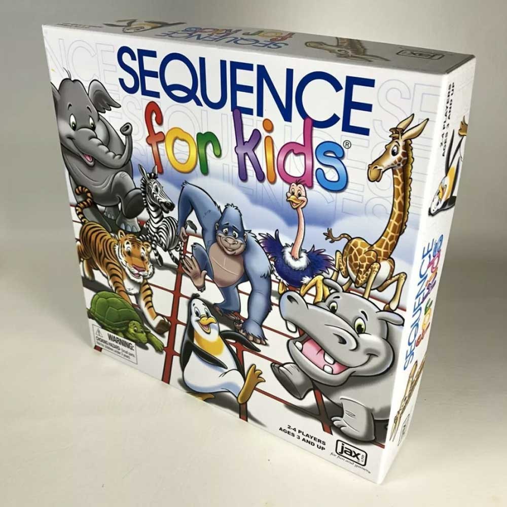 Sequence For Kids Animals Children Fun Board Games Family Fun Games Logical Thinking Development ...