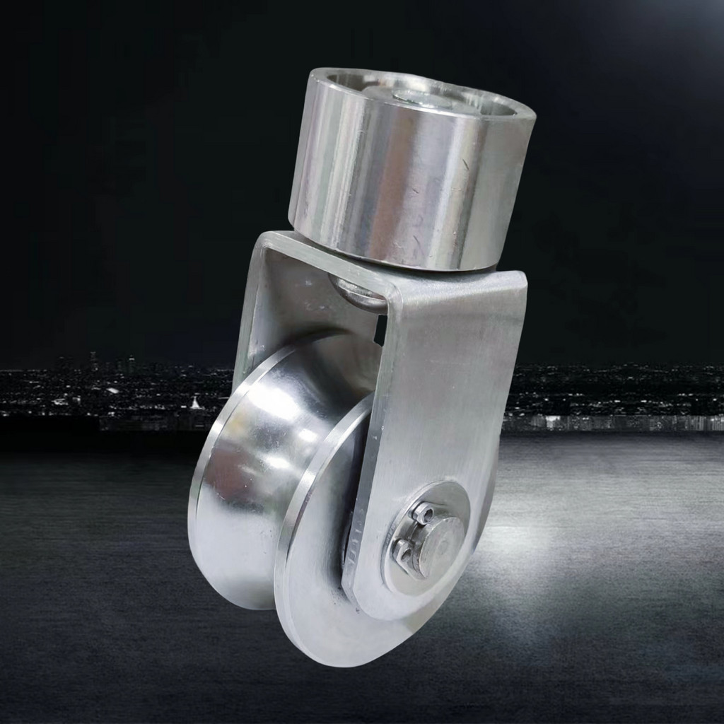 304u Type v Type h Stainless Steel round Head Universal Track Wheel ...