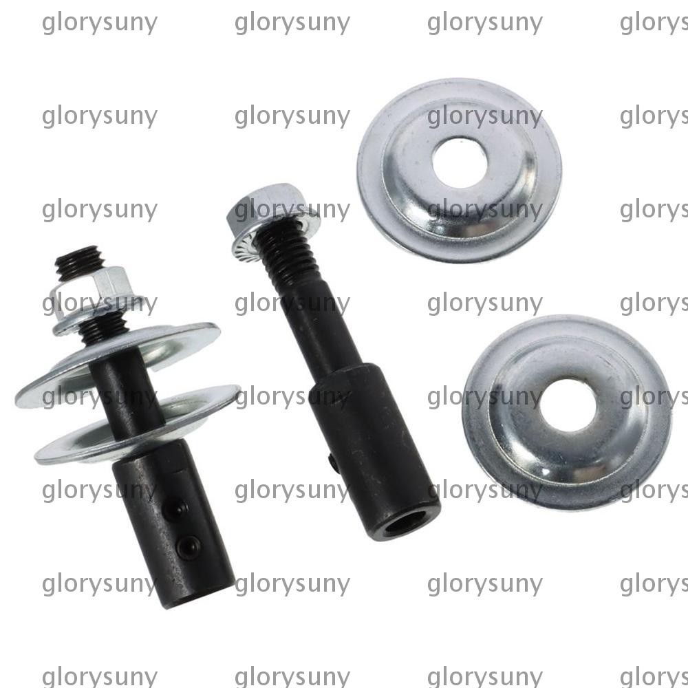 GLORYSUNY 2Sets Motor Arbor Adapter, Extender Shaft Backing Kit Bench ...