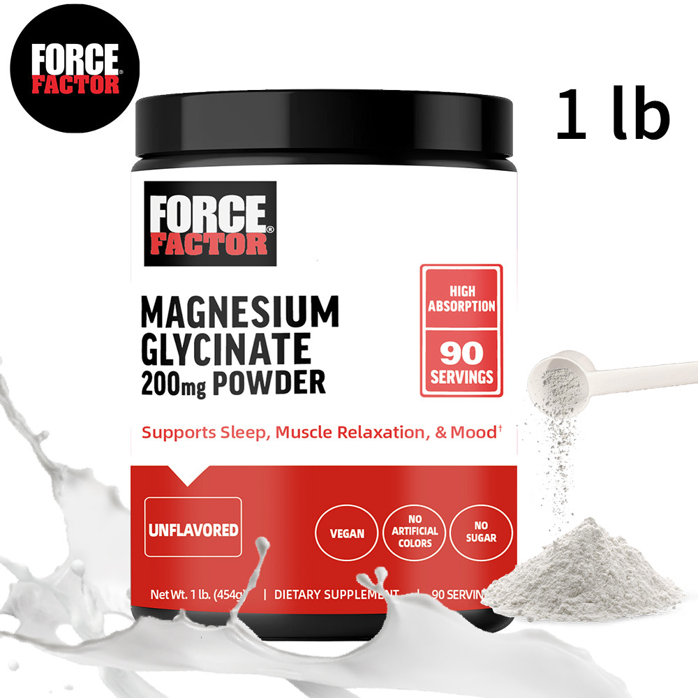 Force Factor Magnesium Glycinate Powder Supplement 1 Lb(454G) | Shopee ...