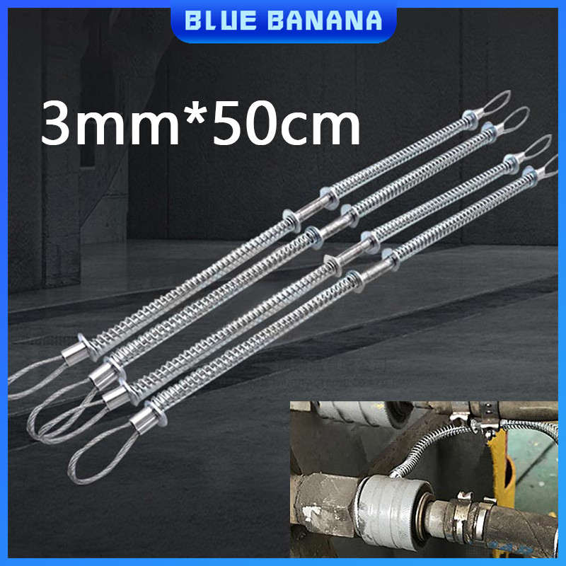 20 Inch Galvanized Coated Hose Safety Whip Check Anti-Dropping Hose ...