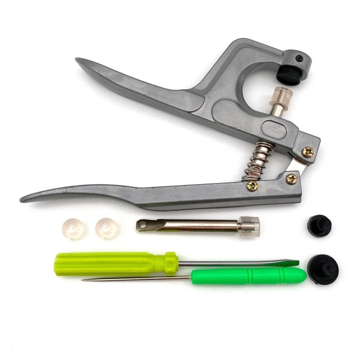 Colorful Plastic Snap Buttons Set of 150 Press Tool Pliers - Tools Only ...