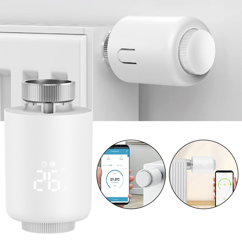 For ZigBee Smart Thermostat TRV for Radiators with Flexible Temperature ...