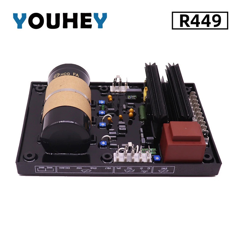 R448 R449 Leroy Somer Avr Automatic Voltage Regulator StabilizersBrushless Alternator Generator ...