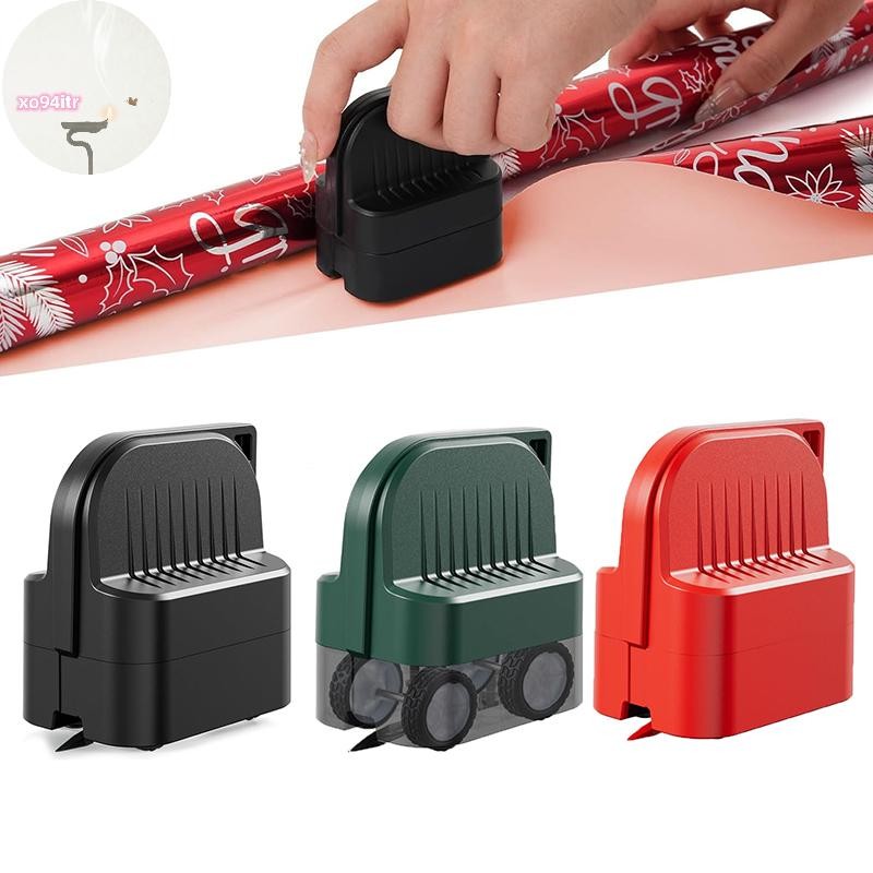 XOITR New Wrapping Paper Cutter Gift Wrap Paper Cutter Replaceable ...