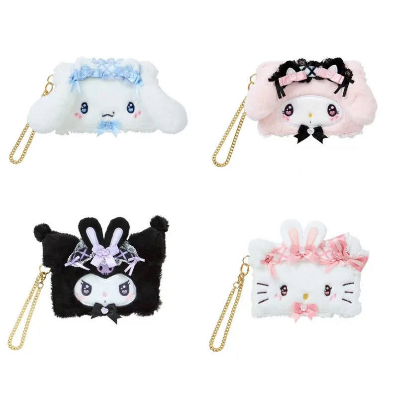 Kawaii Hello Kitty My Melody Kuromi Jirai Kei Fashion Maid Series Card ...