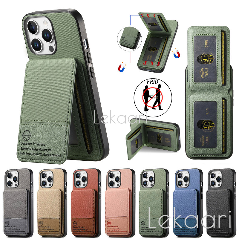 Wallet Card Slots Case for Samsung Galaxy A36 A56 A26 A16 A06 A55 A35 A25 A15 A05 A05s A54 A34 ...