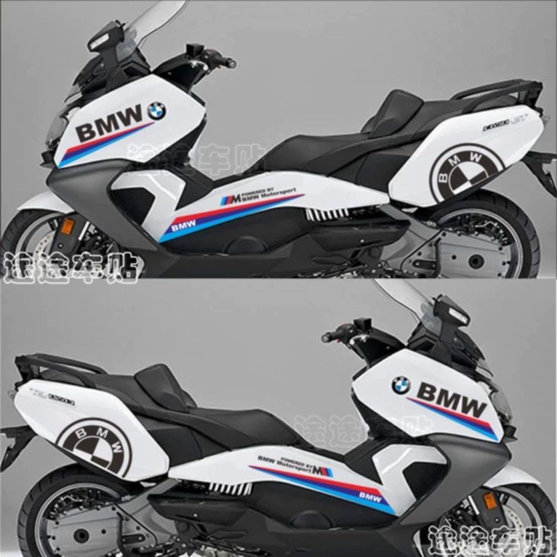 BMW Scooter Motorcycle Waterproof Sticker, C650GT Motorcycle Side Guard ...
