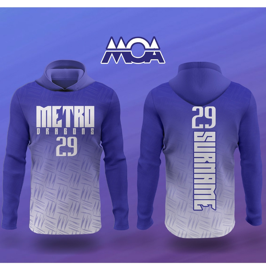 WARMER HOODIE FULL SUBLI (Free change, TEAMNAME - NAME - NUMBER ...