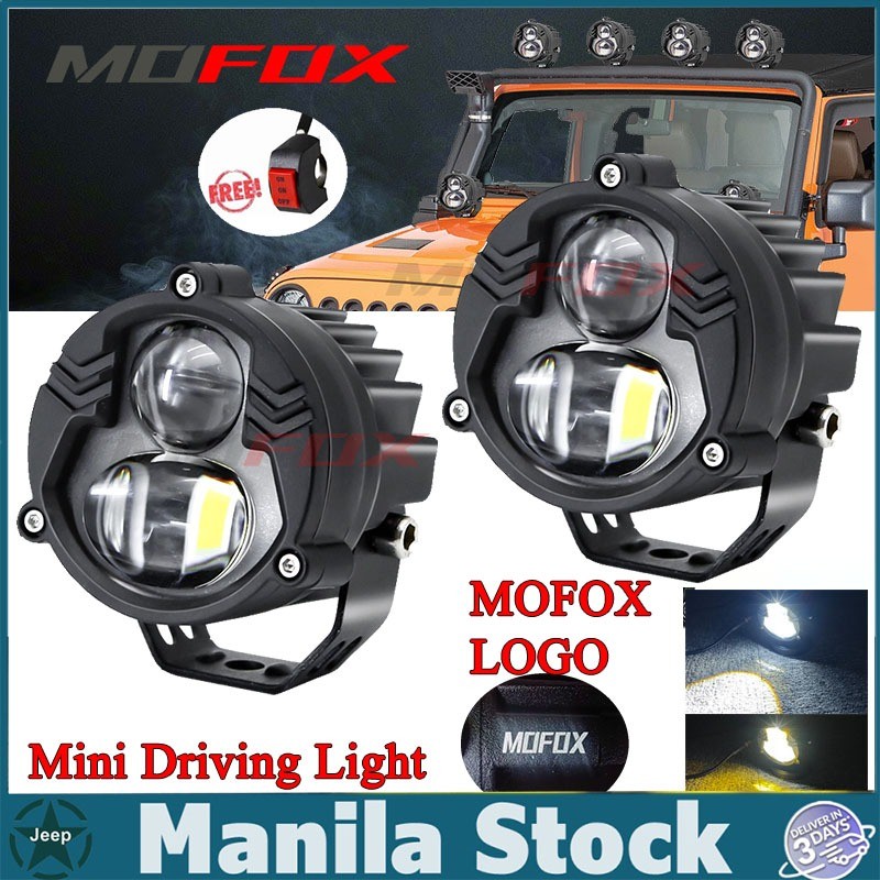 MOFOX N2 Laser Gun 60W Dual Color Mini Driving Light Waterproof For ...