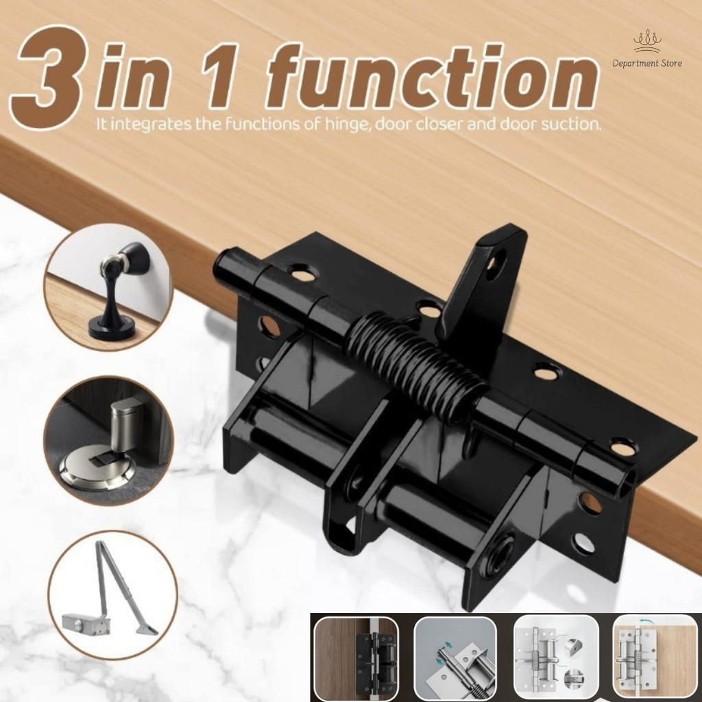 Self Closing Door Hinges Invisible 90 Degree Positioning Door Closer ...