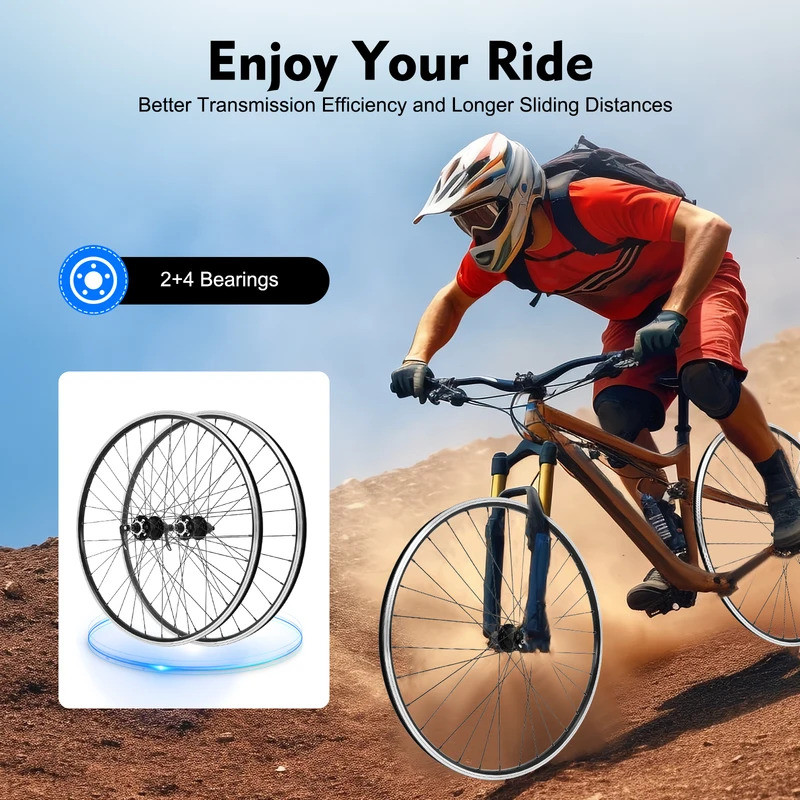 Mountain Bike Wheelset, 29 Inch Mountain Bike Wheel Set Disc Brake ...