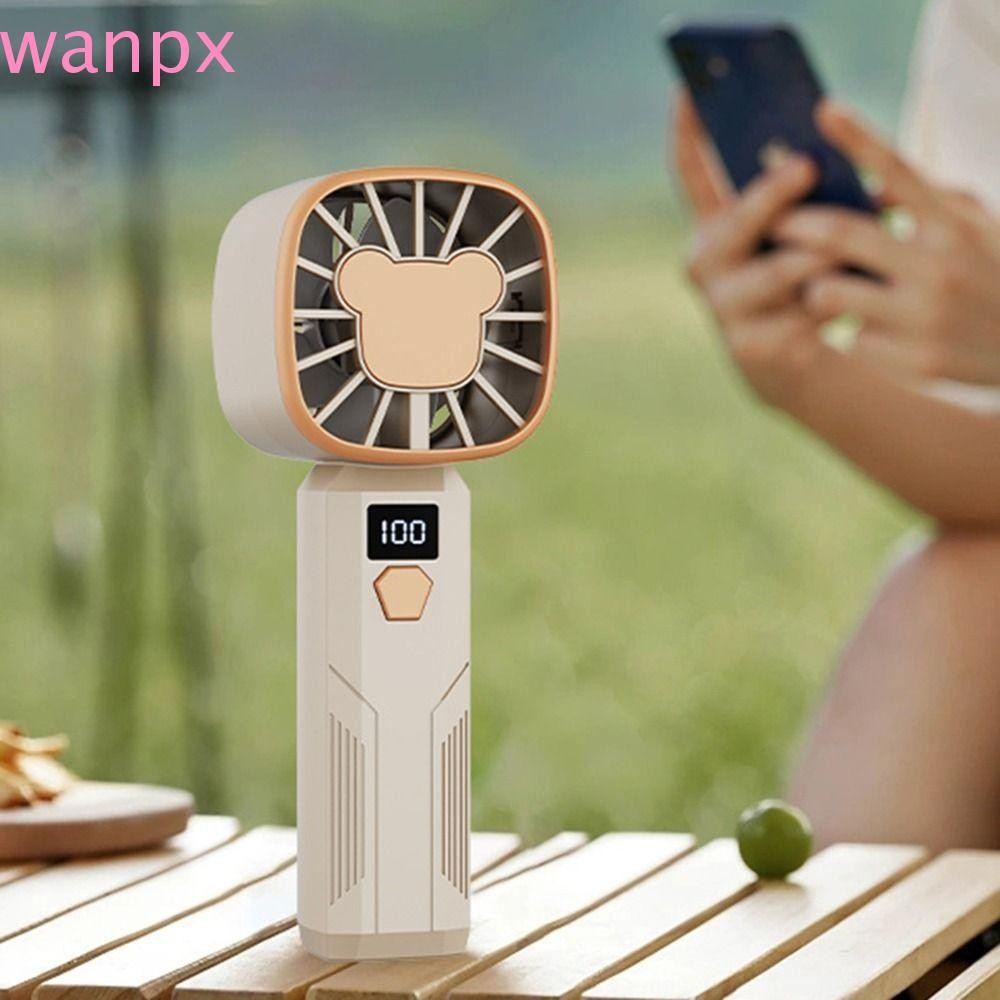 WANPX Handheld Fan, With Display Screen 5 Speed Adjustable High-speed ...