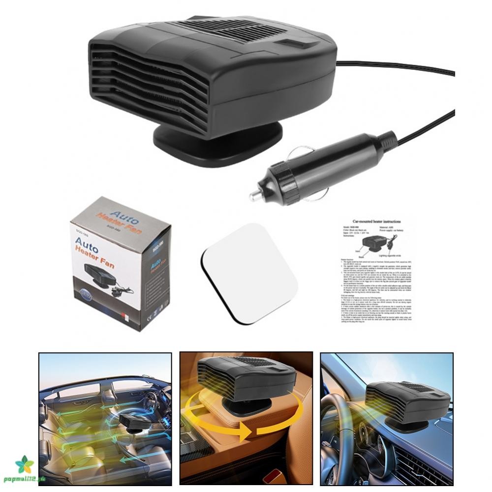Universal Fitment Car Heater 12V 24V Portable Electric Fan for Multiple ...