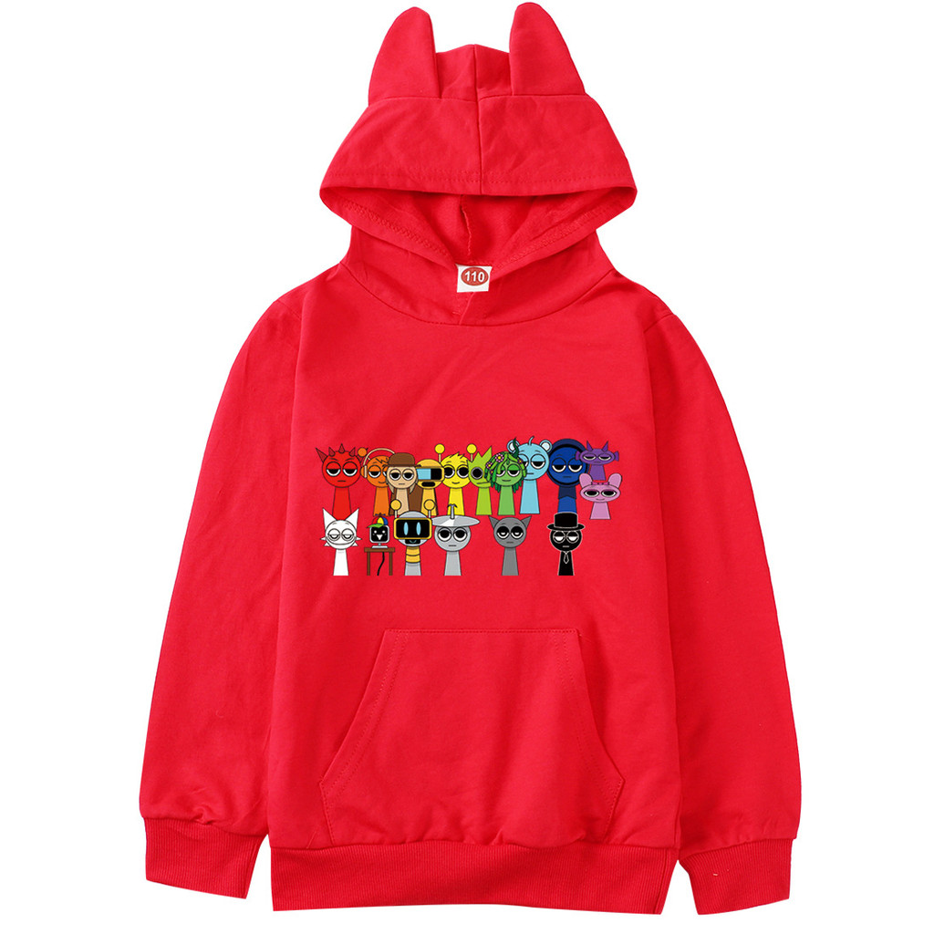Sprunki Hoodie Sprunki Incredibox Cartoon Printed Clothing For Kids ...