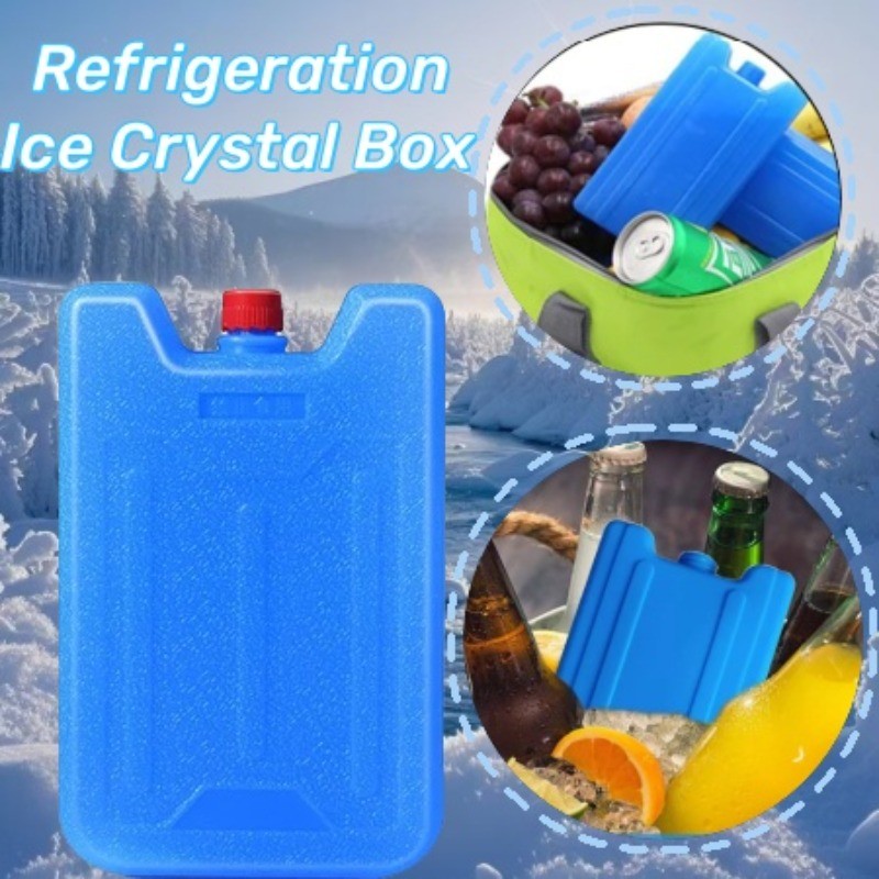 High-Capacity Reusable Ice Pack Food Fresh Cooler Container Home ...