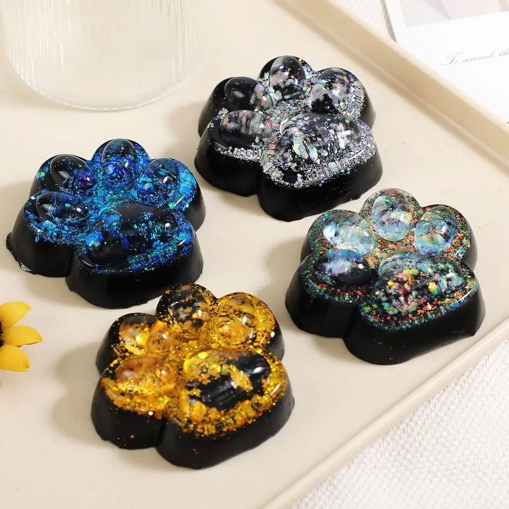 Dark Starry Sky Shiny Cat Claw Squishy kids Decompression Toys Cat Claw ...