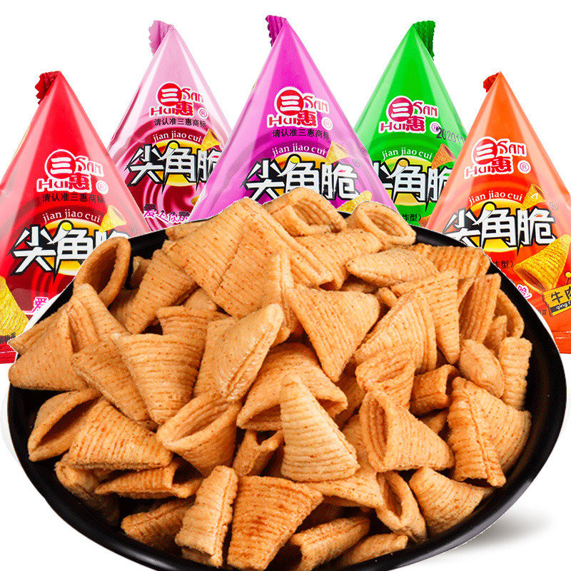 [Whole Box 160 Bags] Sharp Corner Crispy Crispy Corner Crispy Corner ...