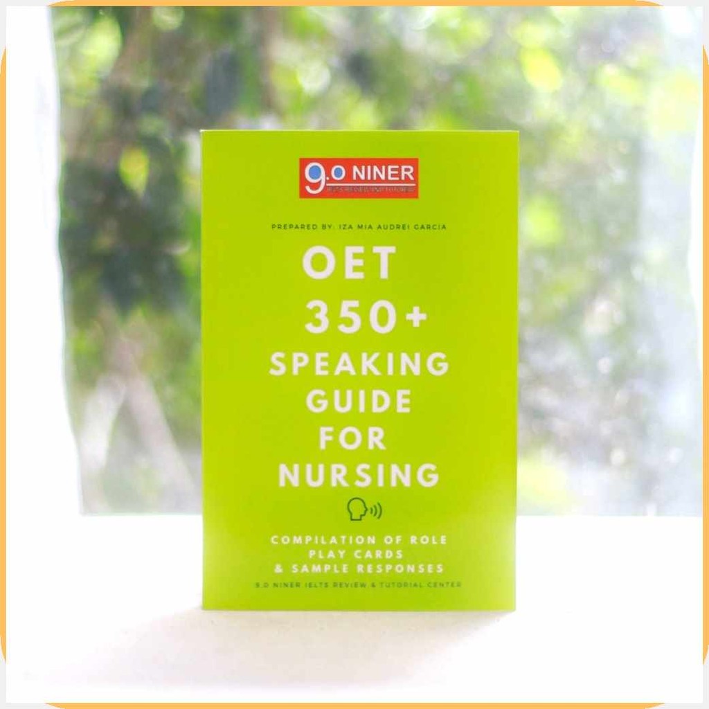 9.0*IV)NinerV:OET@sn+350+ p*xQ+Mm+Iv+VJ+Speaking Guide for Nursing ...