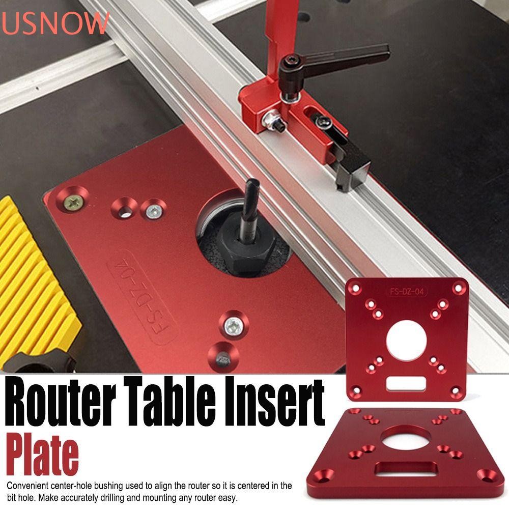USNOW Router Table Insert Plate, Square Easy Install Router Lift ...