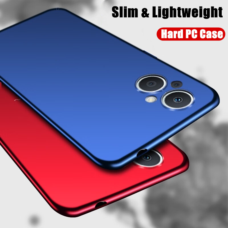 For OPPO Reno8 Z 5G CPH2457 Minimalist Ultra Thin Slim Fit Hard PC Anti ...