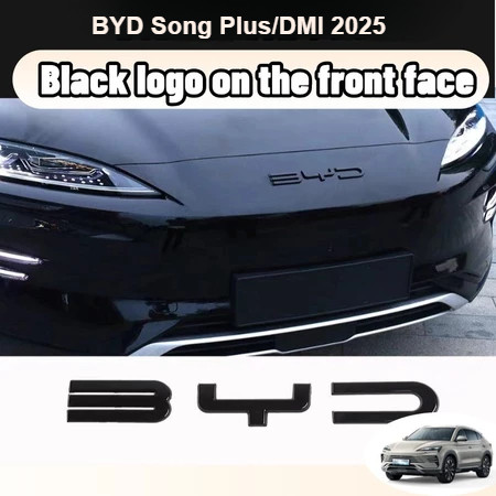 Front Black Net Logo Emblem For BYD Song Plus DM 2025 | Shopee Philippines