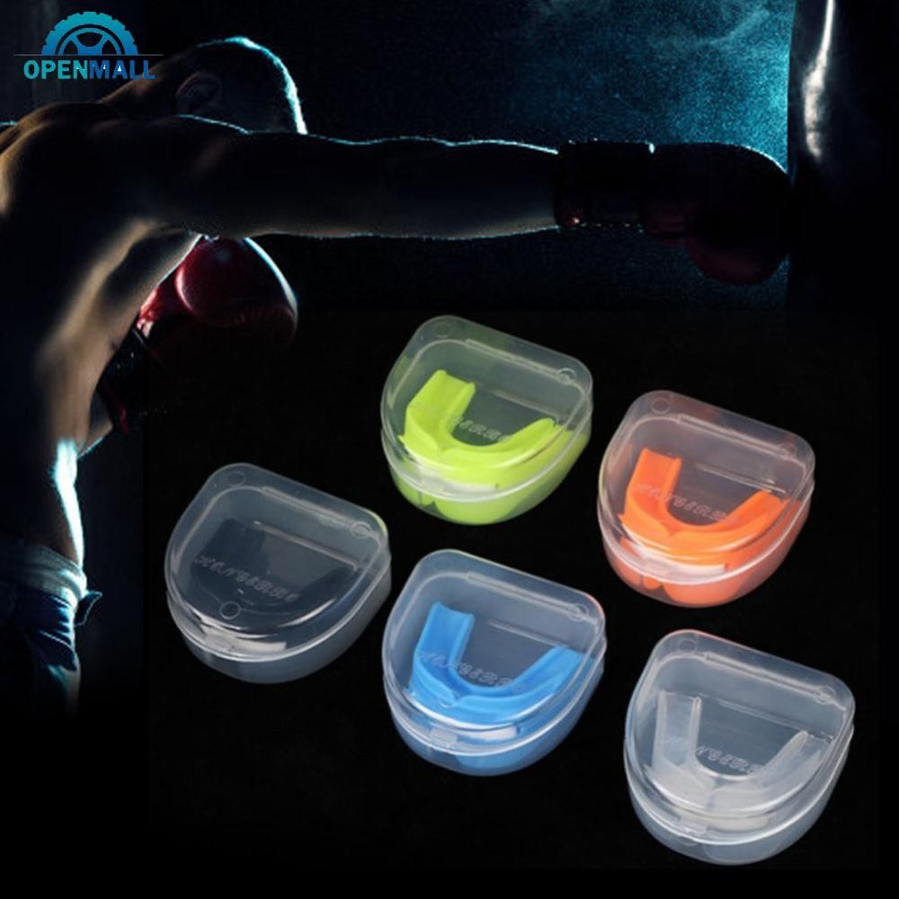 OPENMALL 1Pc Double-Layer EVA Tooth Guard Basketball Boxing Sanda ...