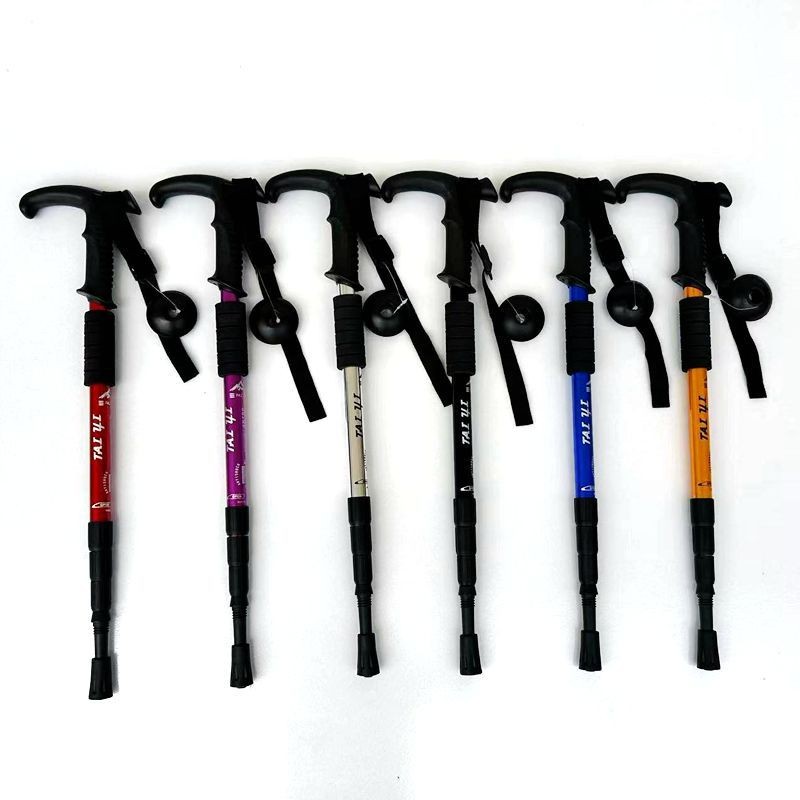 Shock Absorber High-Strength Ultra-Light Aluminum Alloy Trekking Pole ...