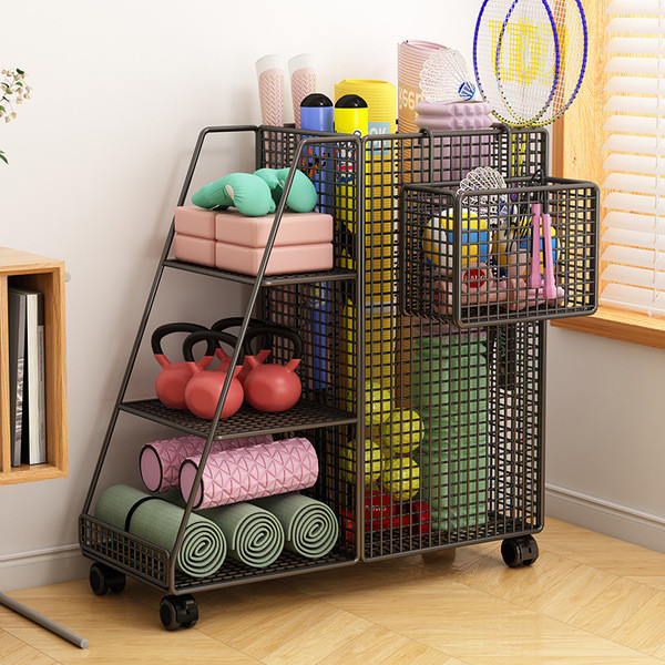badminton shuttlecock Yoga mat storage basket, sports and fitness ...
