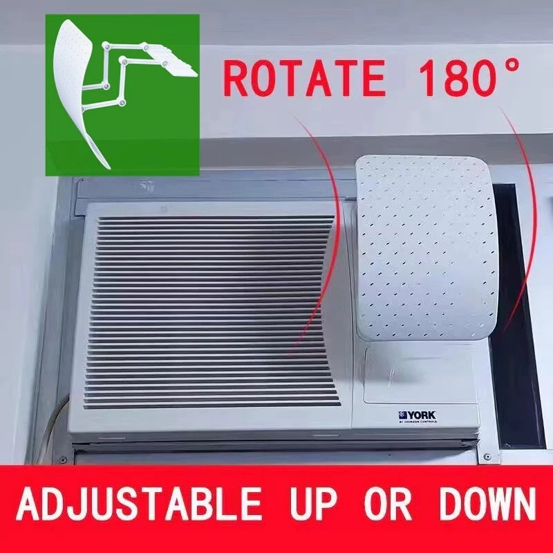Window Aircond Deflector Adjustable Air Conditioner Windshield Window ...
