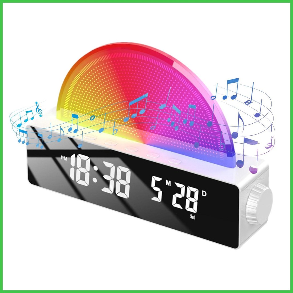 Sunlight Alarm Clock Digital Alarm Clock Light Smart Alarm Clock Alarm ...