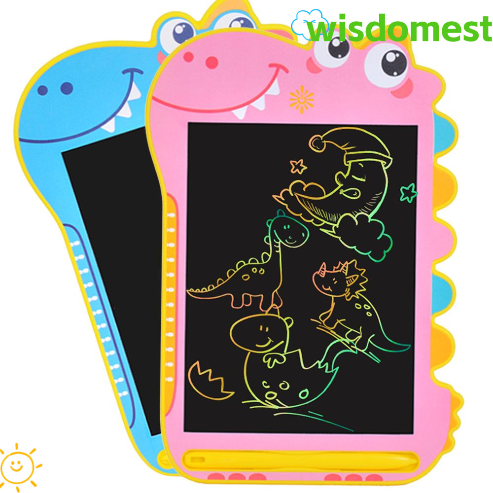 WISDOMEST Kids Digital Drawing Board Toy, Dinosaur LCD Writing Tablet ...