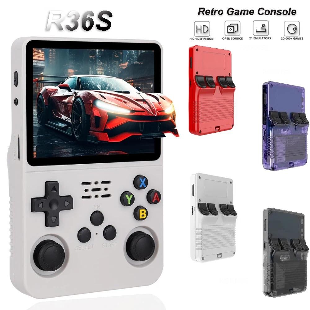 R36S Handheld Retro Gaming Console Linux System 64G Preloaded with ...