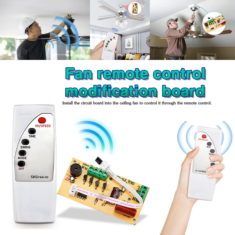 Fan remote control modification board circuit board control motherboard ...