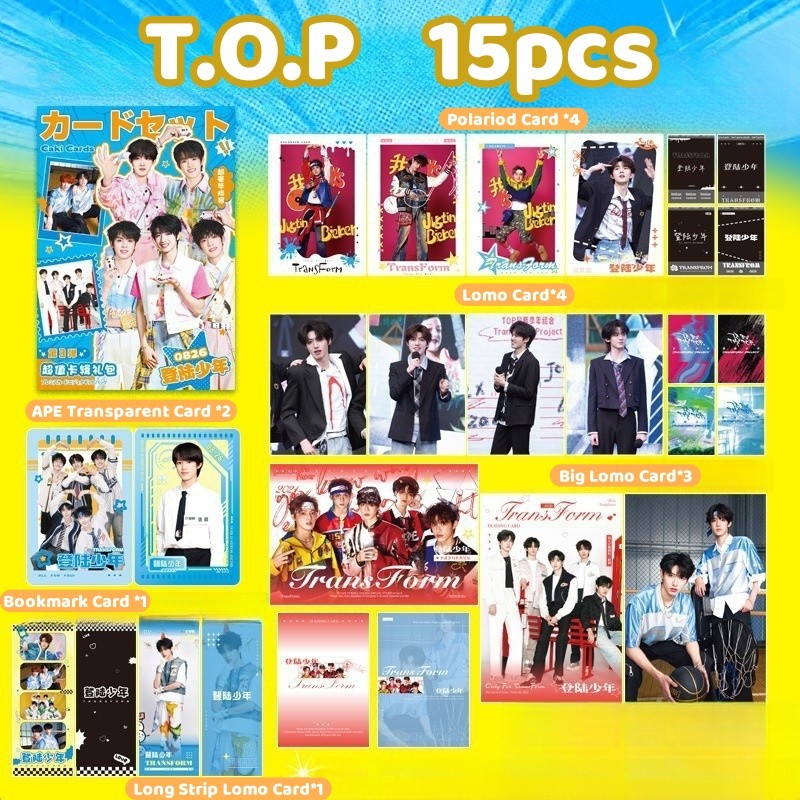 T.O.P Chinese Idols TF Family 3rd Casebook Kaji Card Zhu Zhixin Zhang ...