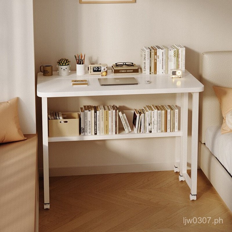 Student Simple Movable Bedside Table Computer Writing Desk Office Desk ...