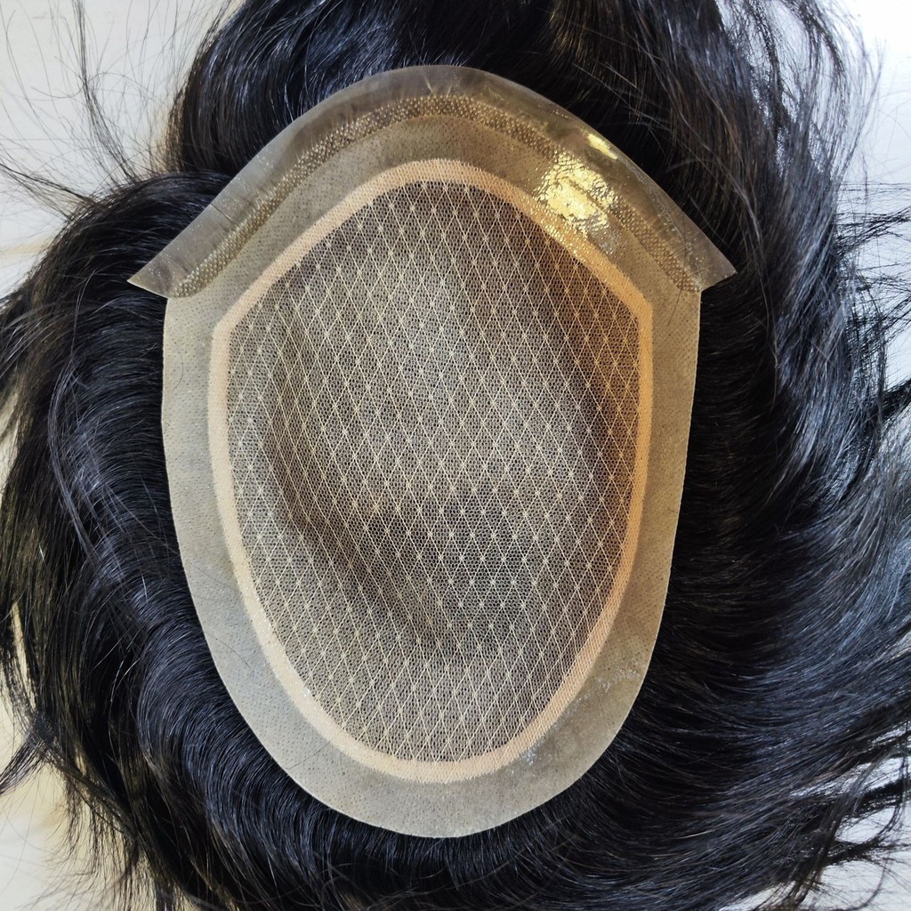 Men Wig Delivery Needle Forehead Floating Buckle Hairline Invisible ...