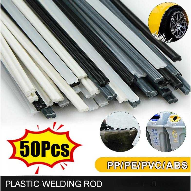 50Pcs Plastic Welding Rods ABS/PP/PVC/PE Welding Sticks for Plastic ...