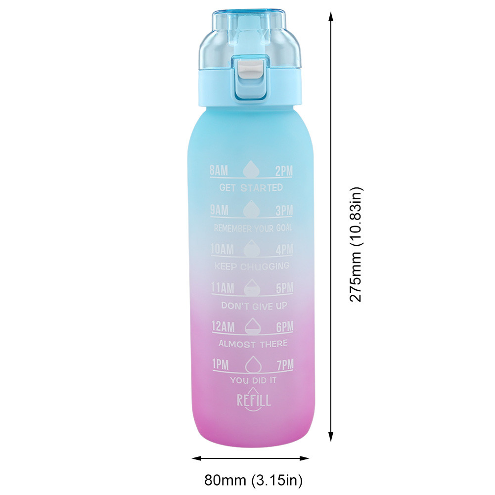 1000ML Fragrant Water Bottle Leak-Proof Air Water Up Bottle Fragrance ...