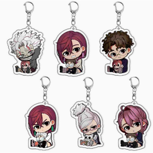 Dandadan Acrylic 2-sided anime keychain Momo Ayase Takakura Ken ...