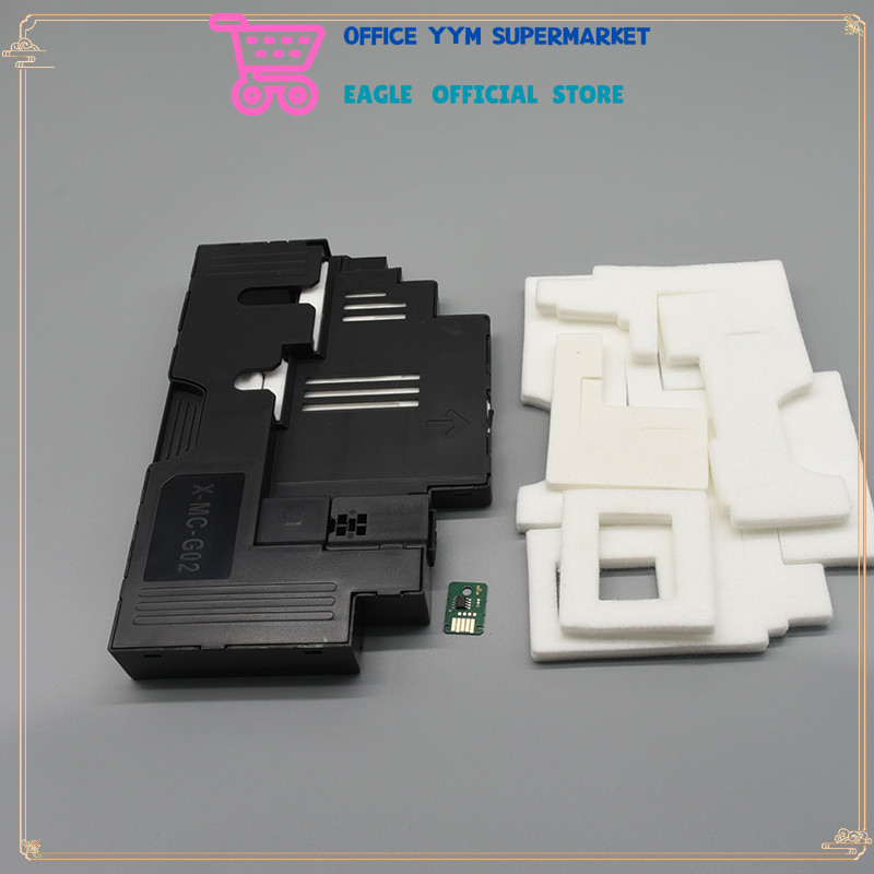 MC-G02 Canon G02 G1020 G2020 G3020 G3060 G570 G670 maintenance box Waste Ink Pad | Shopee ...
