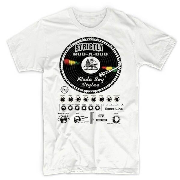 Reggae T-Shirt Haile Selassie I Jah Rastafari Vintage Dancehall Rub-A ...