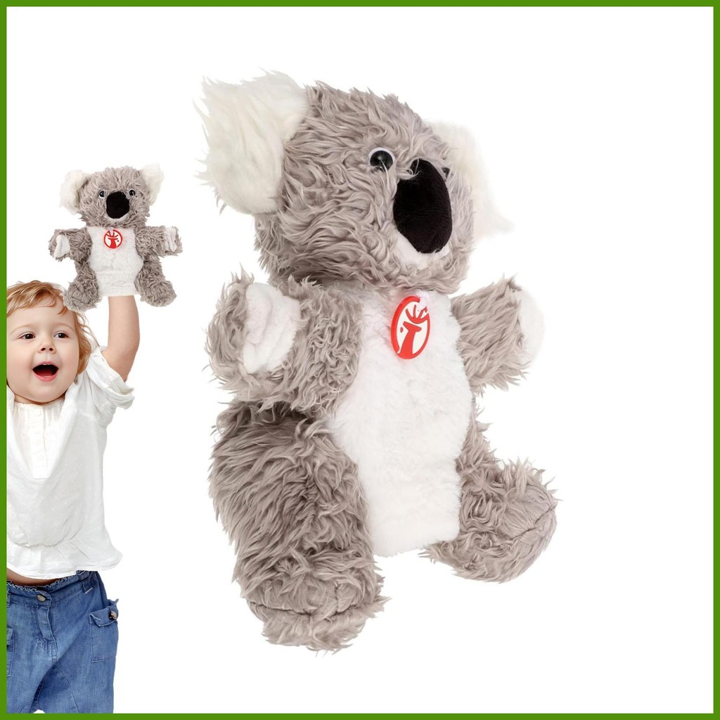 Plush Animals Toys Realistic Koala Puppets Stuffed Animal Playtime ...