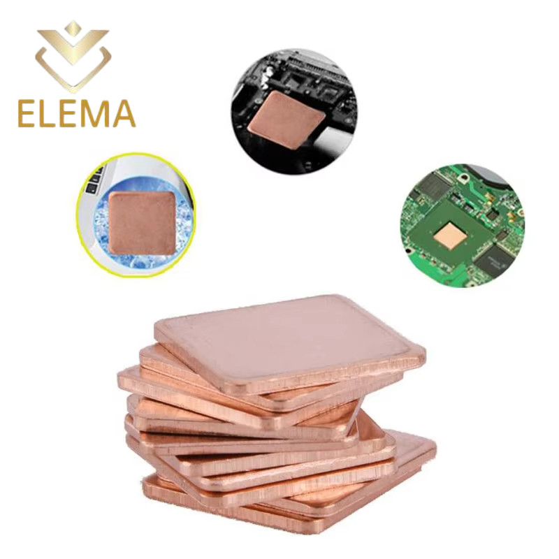 Laptop Copper Sheet Plate Strip Shim Thermal Pad Heatsink Sheet 15*15mm ...