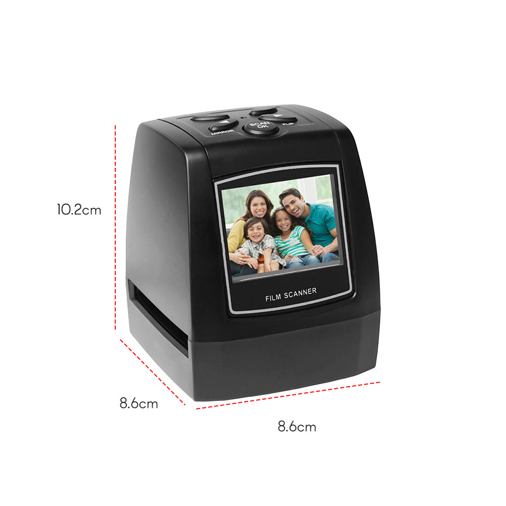 35/135mm Protable Negative Film Scanner 2.4Inch LCD Screen for Old Film ...