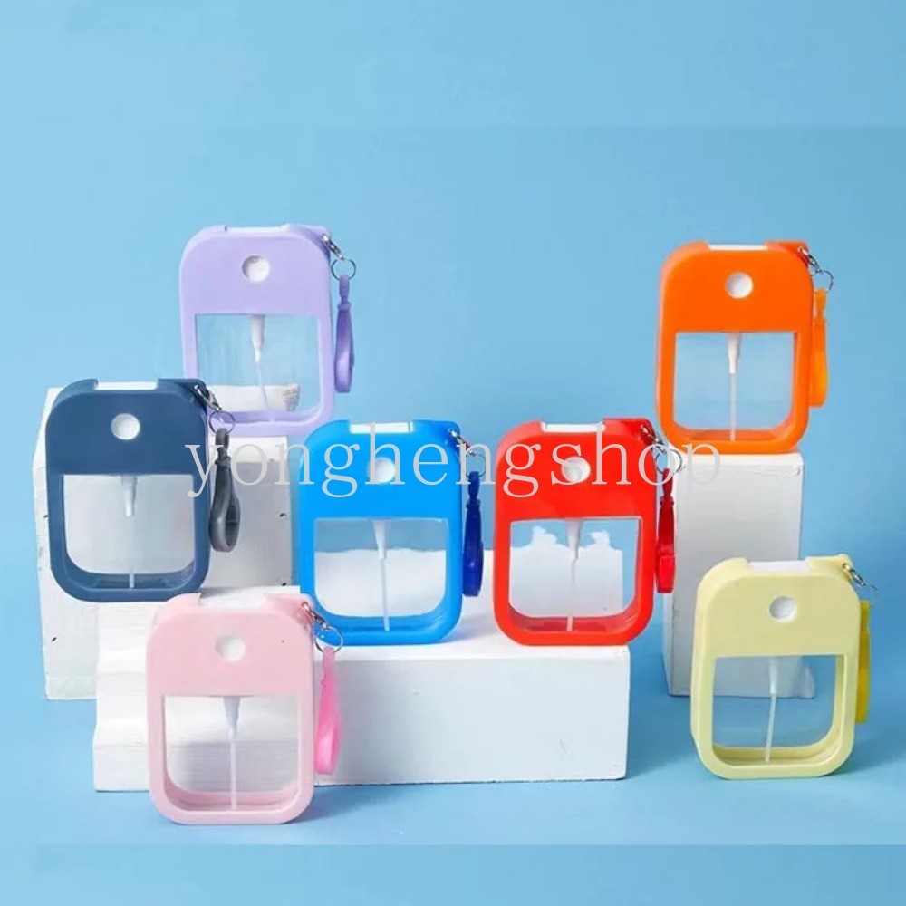 38ml Mini Card Type Spray Bottle with Keychain Travel Portable Sub ...