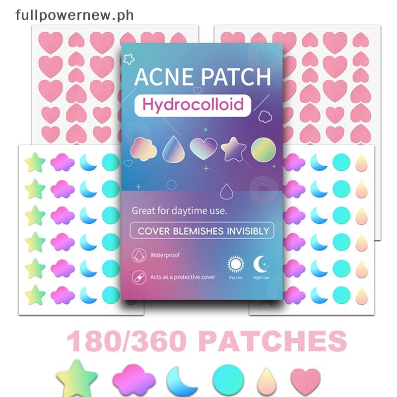 fullpower 180/360Pcs Acne Pimple Patch Sticker Waterproof Acne ...