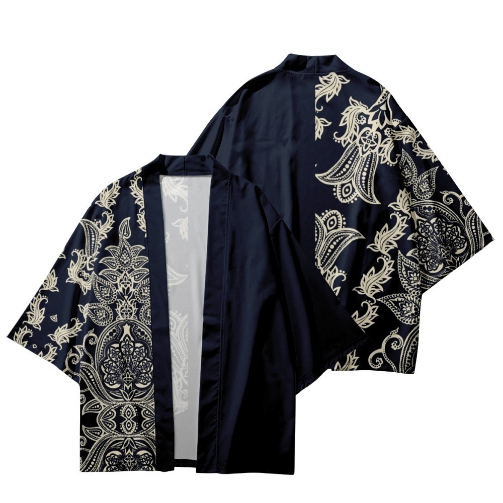 Retro Fashion Samurai Kimono Men Japanese Yukata Female Women Asian ...