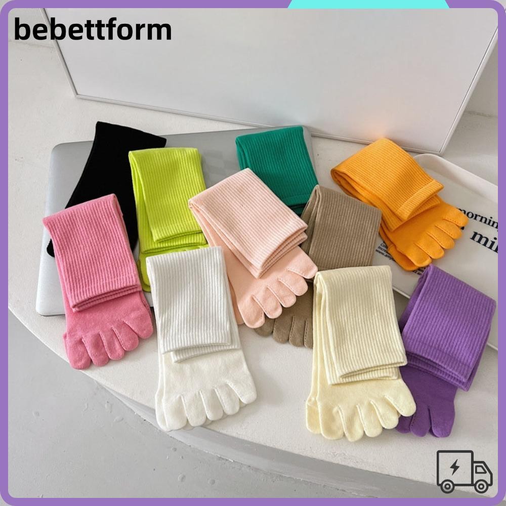 LUCKY Five-finger Socks, Sweat Absorption Breathable Split-toe Socks ...