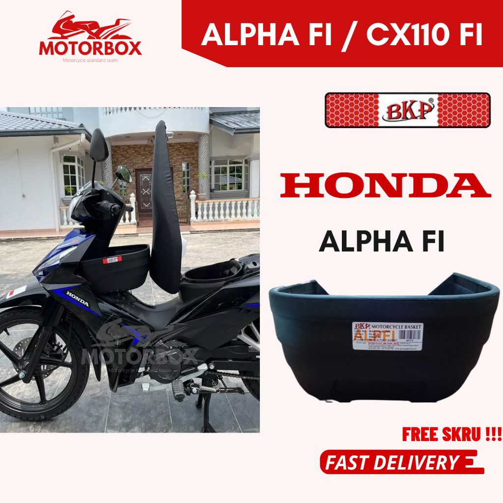 BKP BAKUL HONDA ALPHA FI 2023 WAVE CX110 FI ALPHAFI CX 110 FI PLASTIC ...